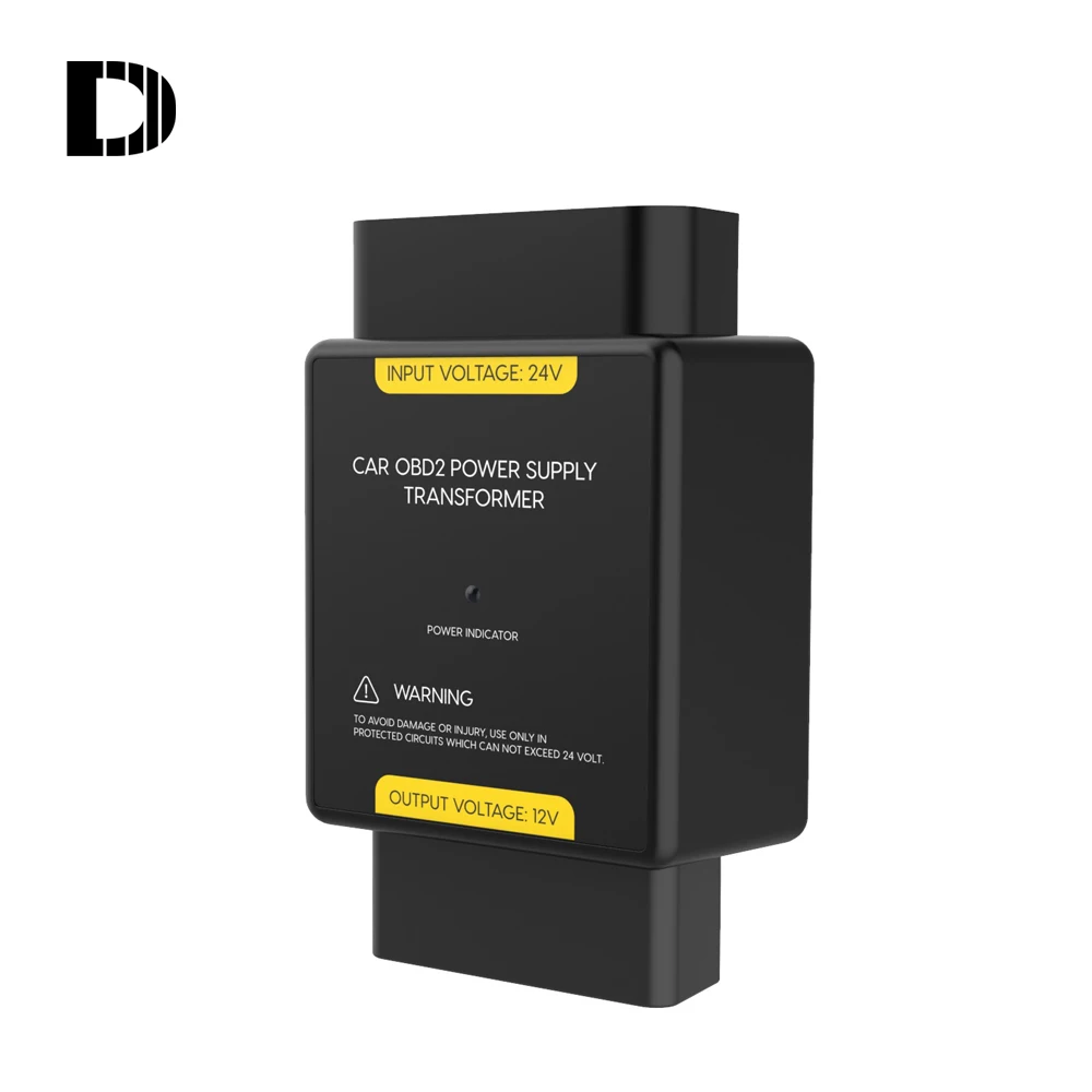 AUTOOL-24V-to-12V-Heavy-Duty-Adapter-OBD2-Power-Supply-Input-Voltage ...