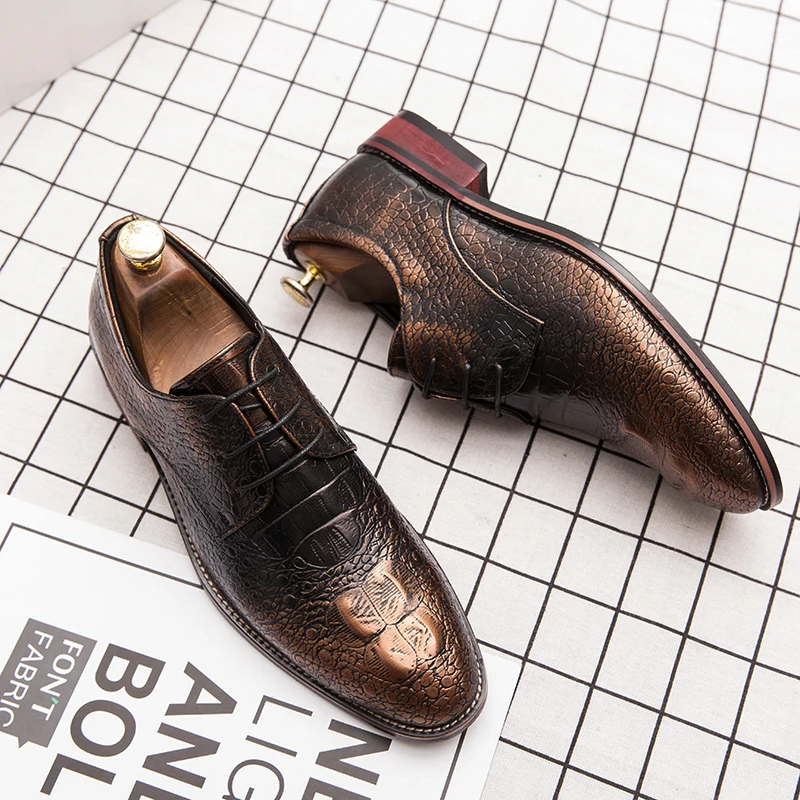 MPS-1038 Italian leather shoes men comfortable Stylish Gentleman ...