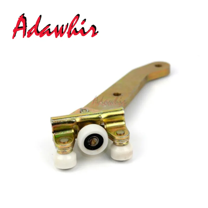 VW TRANSPORTER CARAVELLE T4 용 왼쪽 슬라이딩 도어 하단 하단 롤러 러너 가이드, 701843405B ...