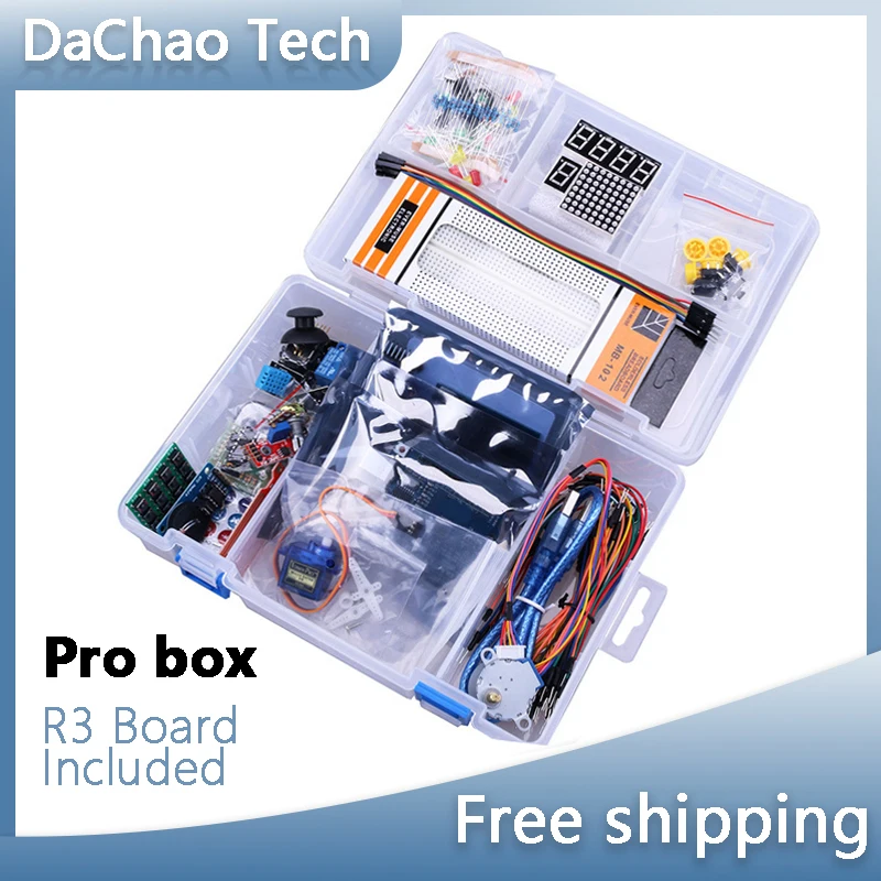 Kit-de-Inicio-de-1-caja-para-Arduino-R3-juego-de-componentes-electr ...