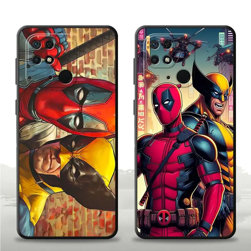 Marvel-Deadpool-And-Wolverine-Phone-Case-for-Xiaomi-Redmi-Note-11-13-12 ...