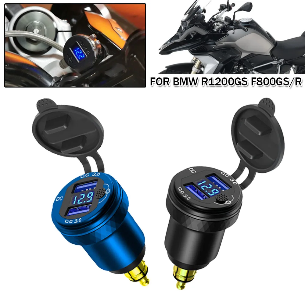 Din-hella-stecker-dual-usb-schnell-ladeger-t-12v-led-adapter-f-r-bmw ...