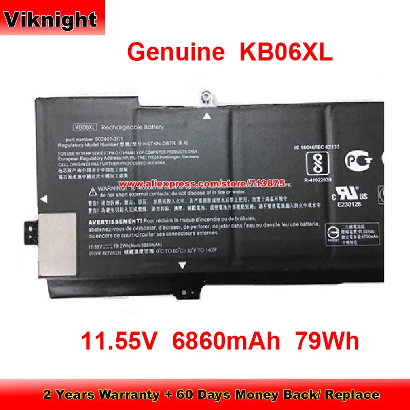 Genuine-KB06XL-Battery-for-HP-Spectre-x360-15-bl075nr-15-BL0XX-15 ...