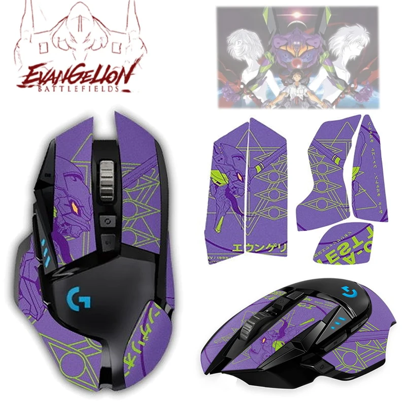 EVANGELION-cinta de agarre de ratón para Logitech G502, versión ...