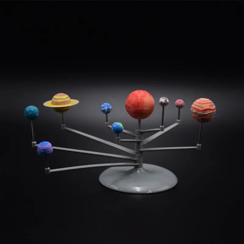 Universe-Space-Sun-Solar-System-Eight-Large-Planets-Model-Telescope ...
