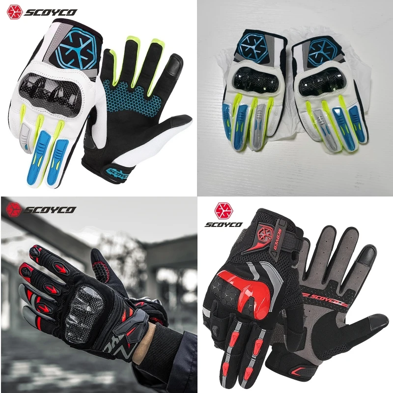 High-end-SCOYCO-Men-Women-Motorbike-Gloves-Motocross-Motorcycle-Riding ...
