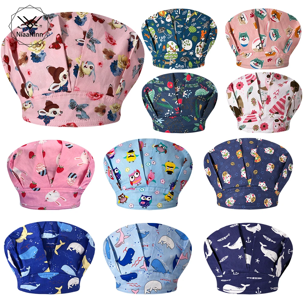 Cotton Medical Accessories | Scrub Caps | Cute Womens Scrub Caps ...