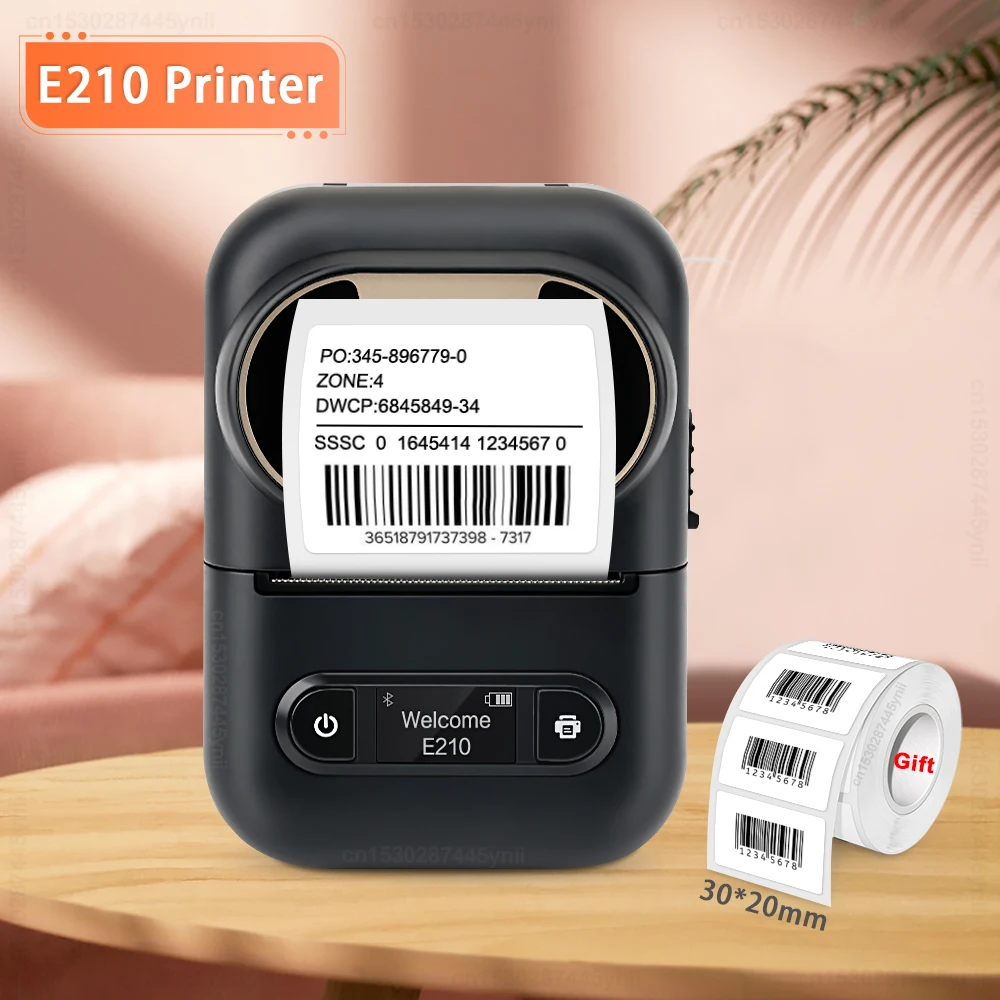 E210-Portable-Sticker-Printer-Mini-Wireless-Bluetooth-Thermal-Label ...