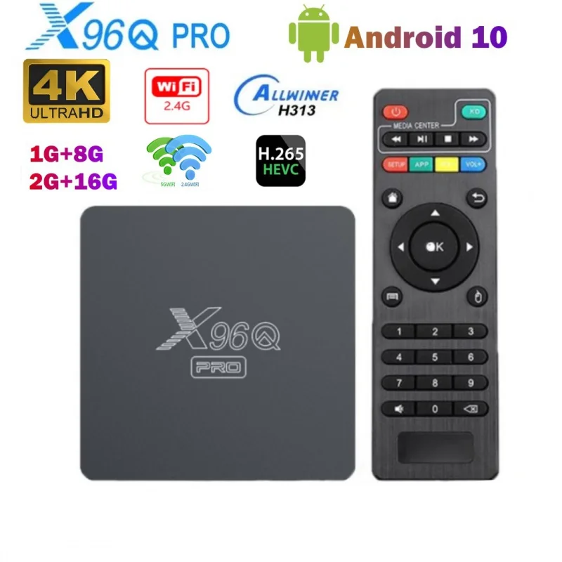 X96Q-Pro-tv-box-2023-android-10-0-allwinner-H313-quad-core-2-4G-WIFi ...