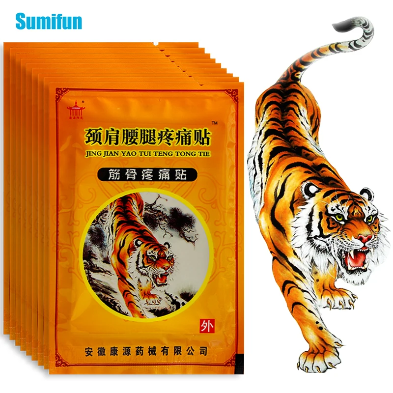 8-64pcs-Tiger-Balm-Lower-Back-Pain-Patch-Creatina-Joint-Muscle-Pains ...