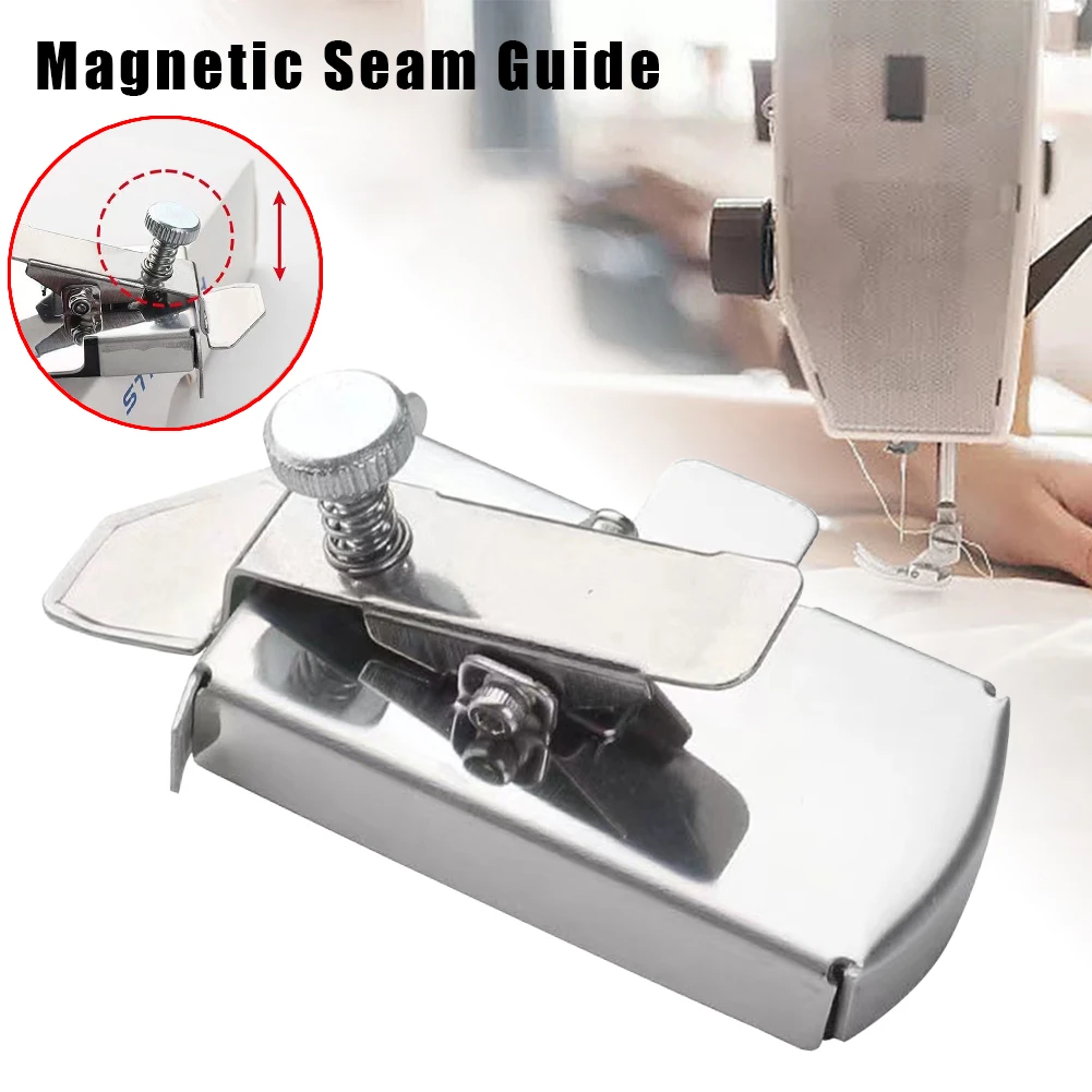 Magnetic-Seam-Guide-Multifunctional-Magnet-Gauge-Sewing-Tools-Edge ...