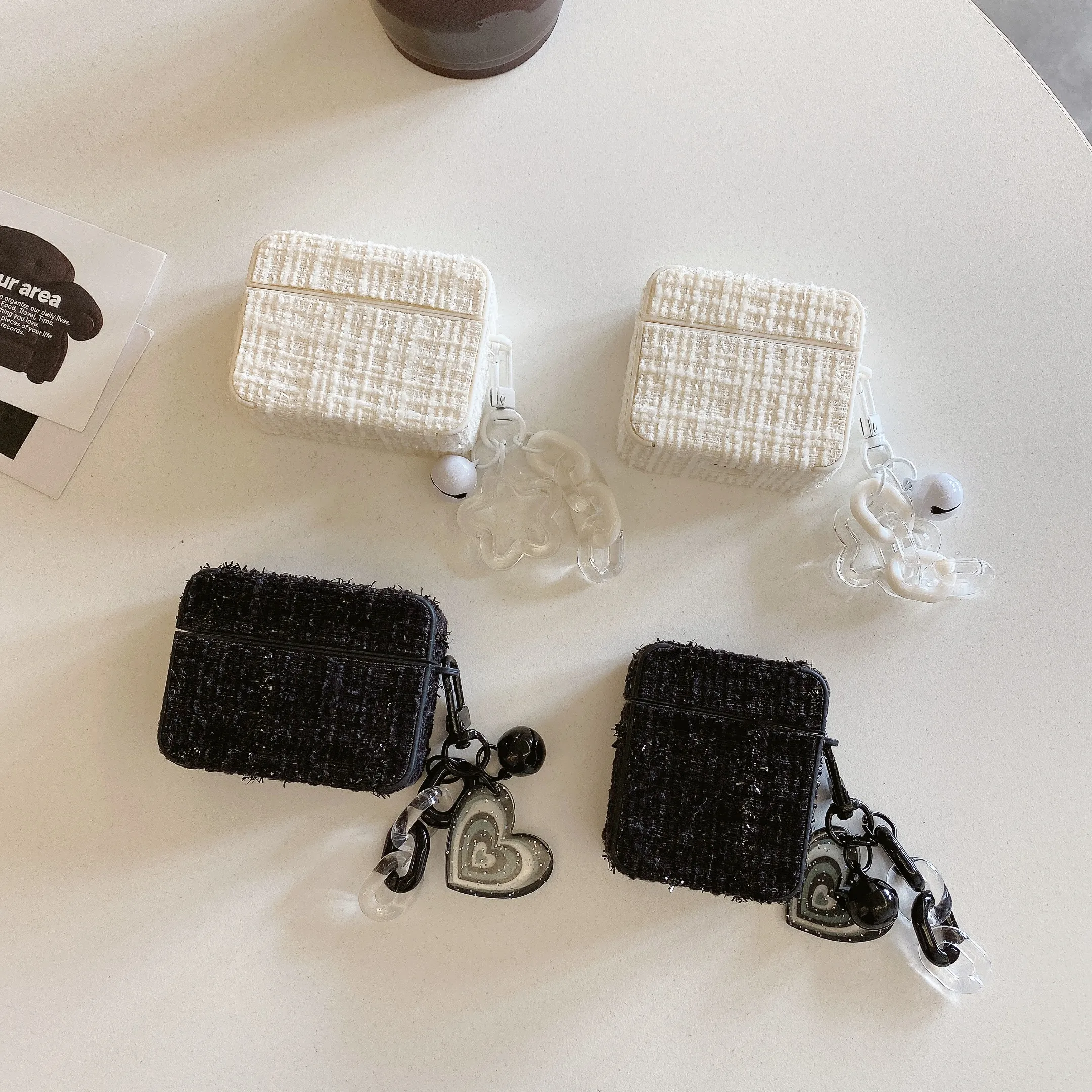 Classic-Fashion-Cloth-Pattern-Earphone-Case-For-AirPods-Pro-1-2-3-Case ...