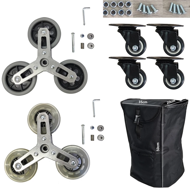Cargo Trolley Wheel Hardware Accessories Stair Climbing Shopping Cart ...