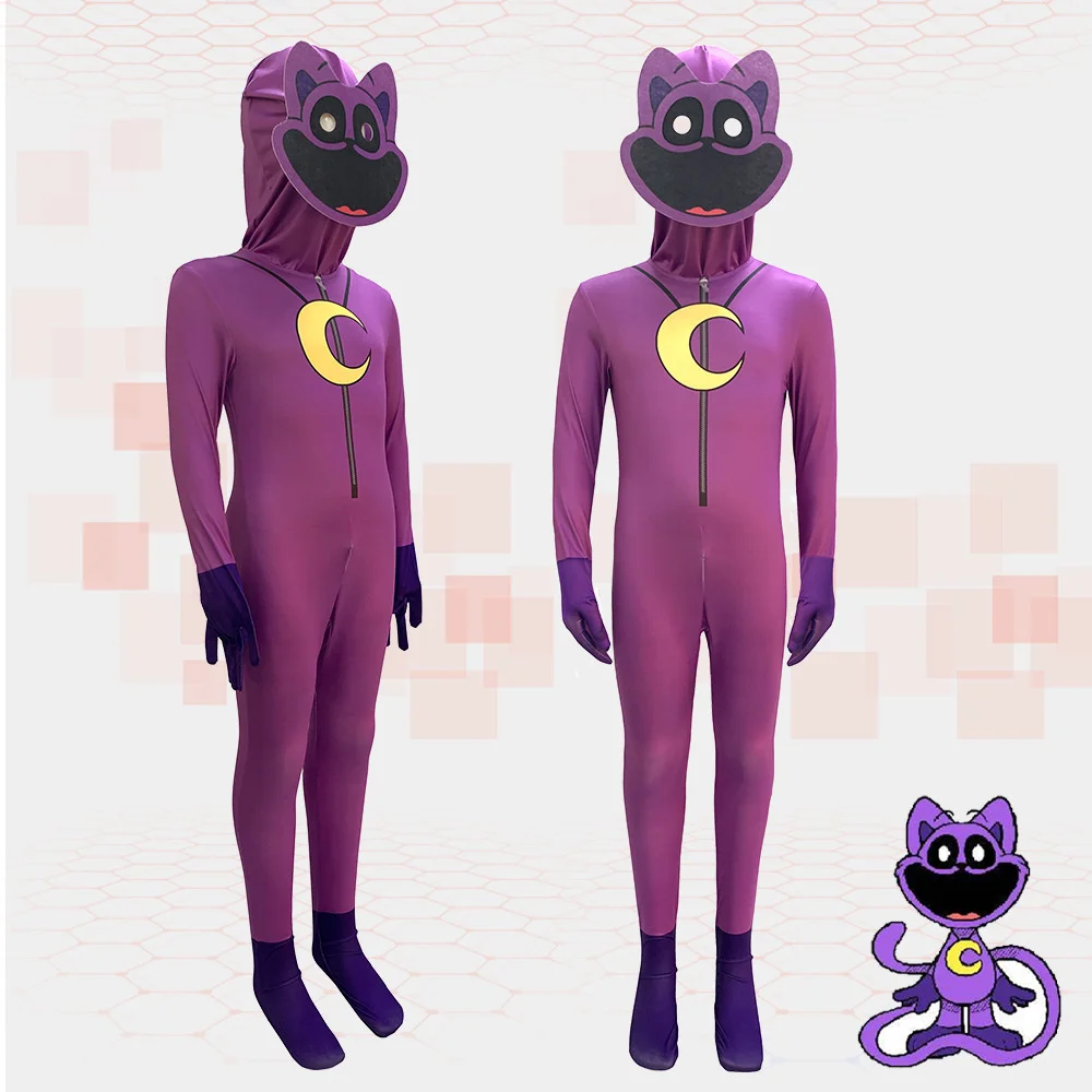 Disfraz-de-Cosplay-de-Critters-sonrientes-para-ni-as-mono-de-Anime-de ...