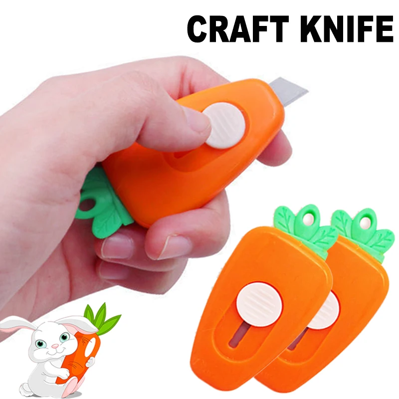 Portable-Utility-Knife-Mini-Craft-Knife-Carrot-Express-Unpacking ...