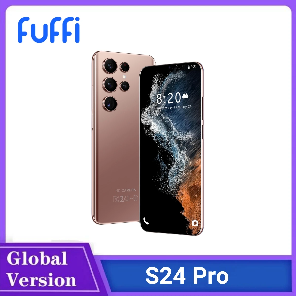 FUFFI-S24-Pro-tel-fono-inteligente-Android-de-6-53-pulgadas-16GB-de-ROM ...