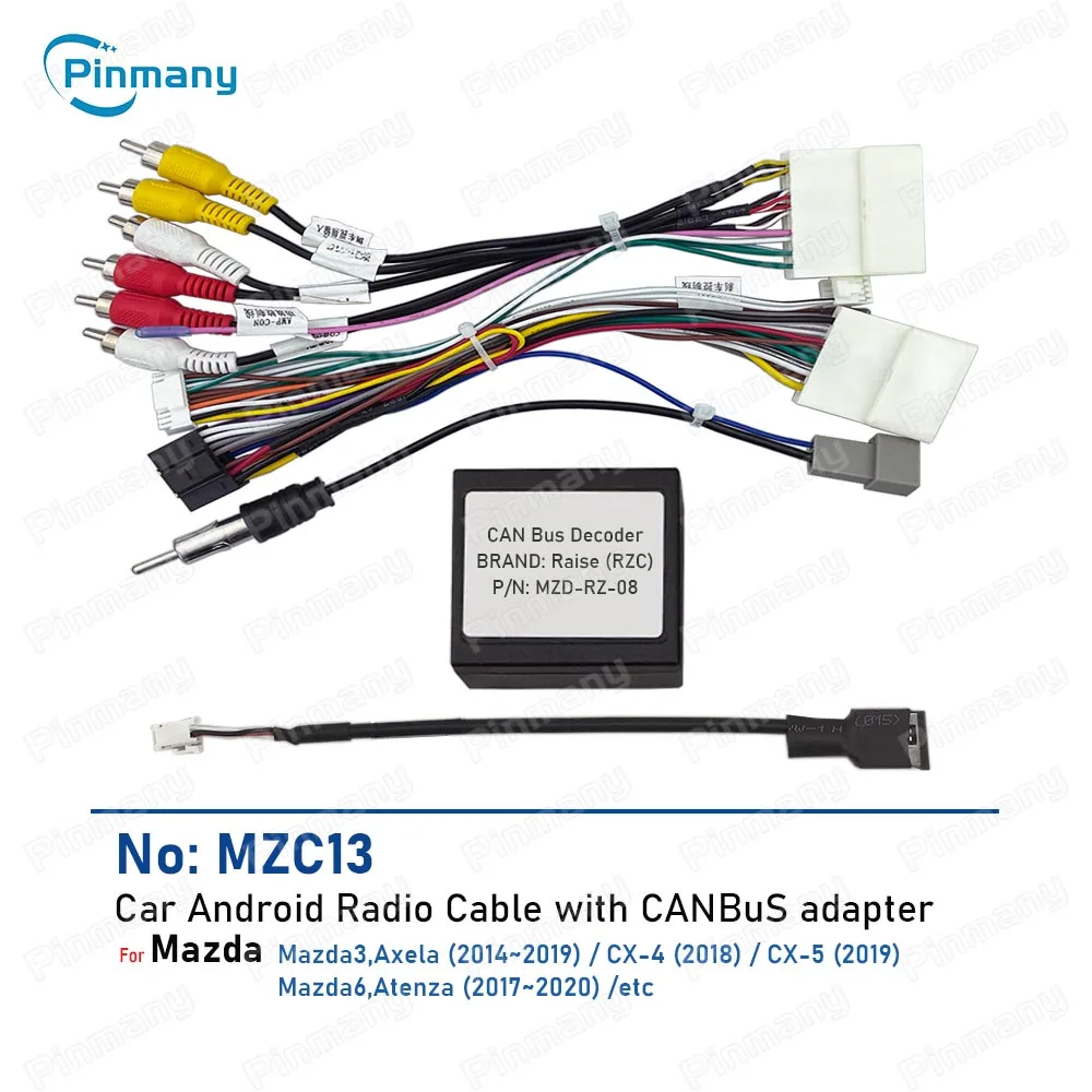 Cable de Radio para coche Pinmany, conector de mazo de cables de ...