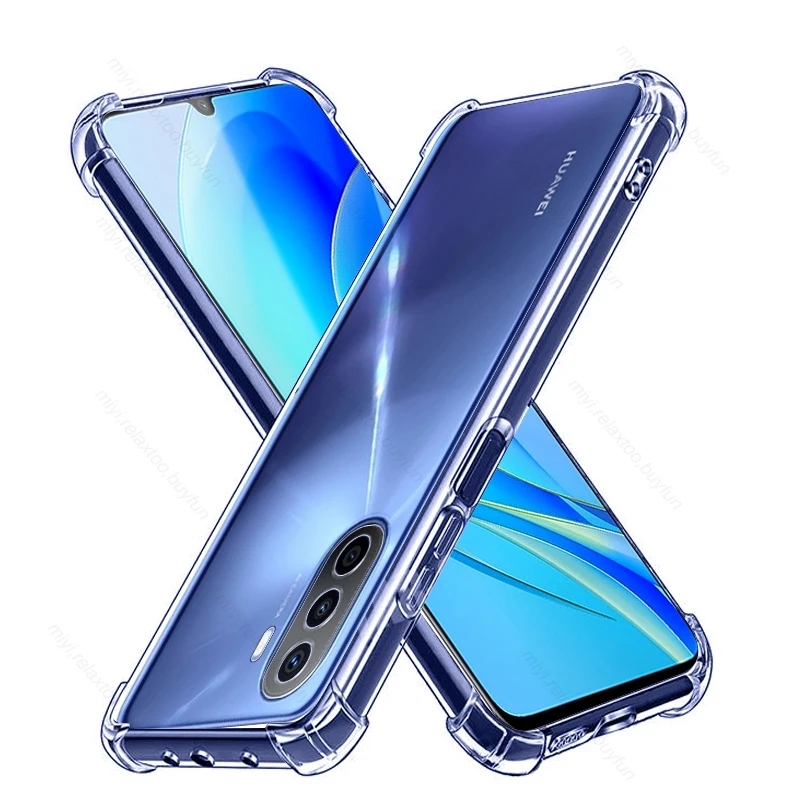 Clear Transparent Armor Shockproof Bumper Coque For Huawei Nova Y70 ...