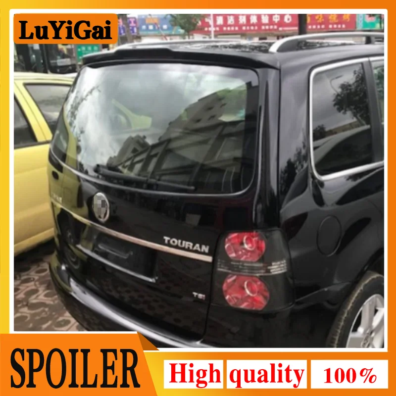 For-VW-Touran-Spoiler-High-Quality-ABS-Material-Car-Rear-Wing-Primer ...