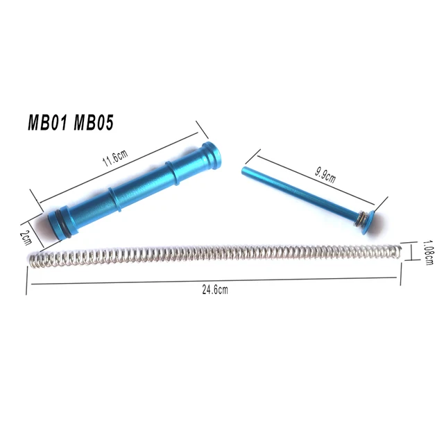 스틸 실린더 알루미늄 피스톤 에어 펌프, PPS Mb01 Mb04 Mb05 Mb08 WELL 표준 클론 에어 툴, 업그레이드 ...