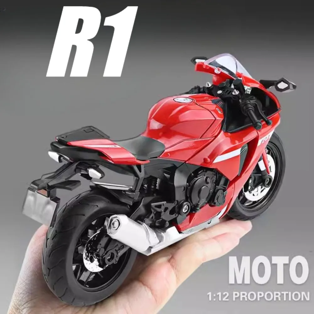 1:12 Scale R1 V-REX Toy Car Model Alloy Diecast Sound Light Shock ...