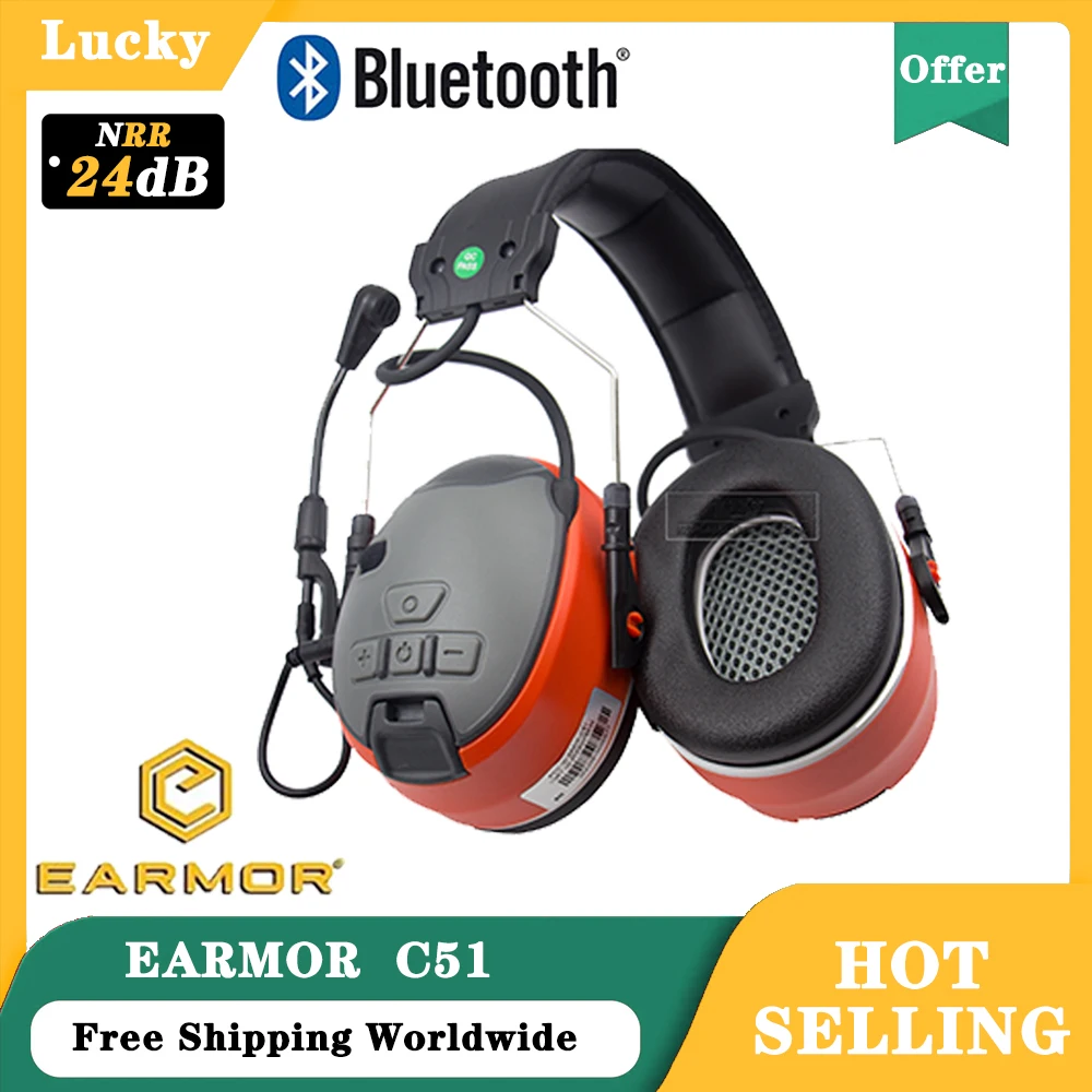 EARMOR-auriculares-electr-nicos-con-Bluetooth-C51-aud-fonos-de-reducci ...