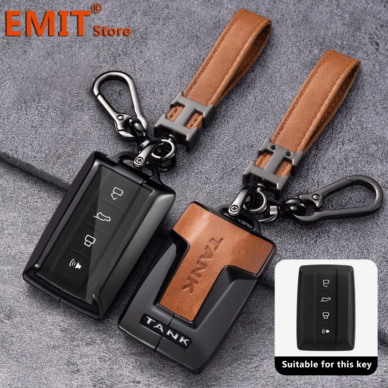Zinc-Alloy-Car-Key-Case-for-Great-Wall-GWM-WEY-TANK-300-500-Tank300 ...