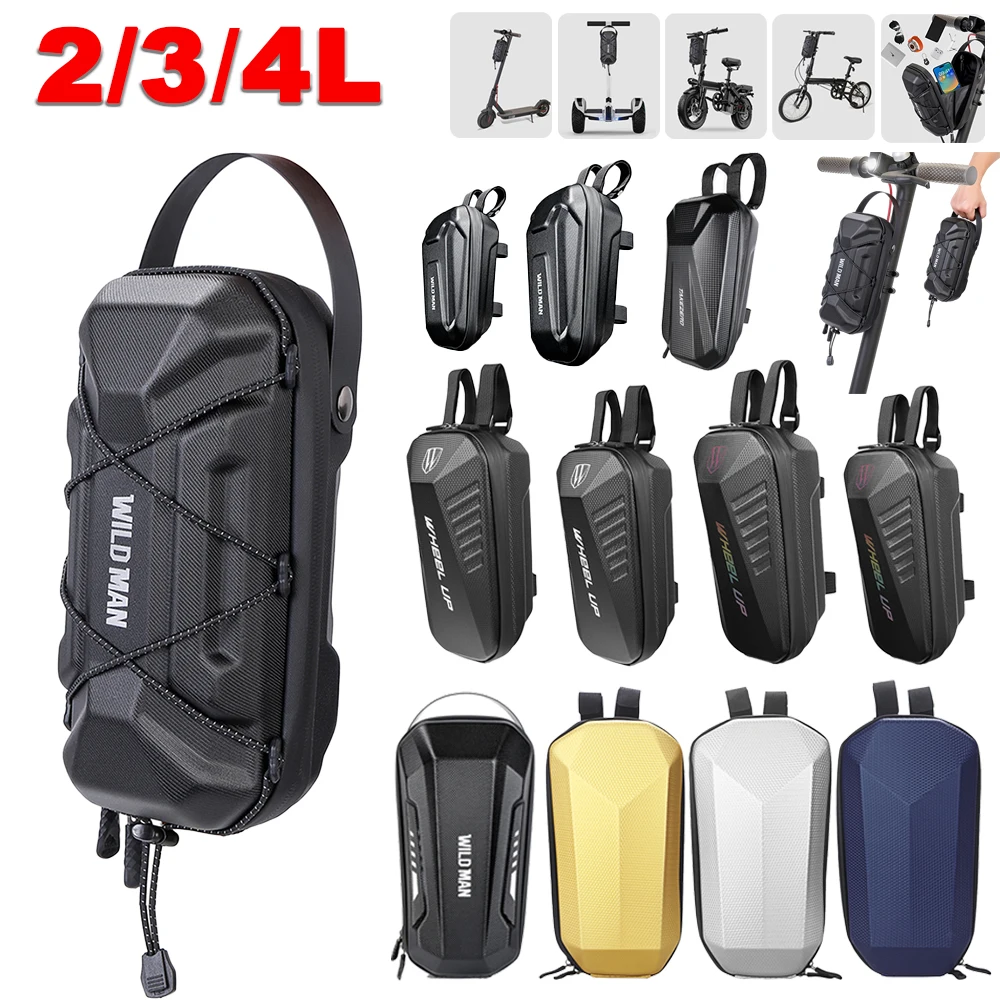 2-3-4L-Electric-Scooter-Front-Bag-Waterproof-EVA-Hard-Shell-Bags ...