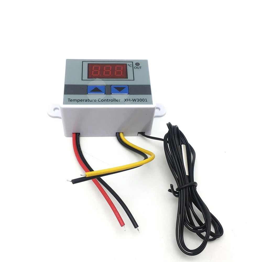 12V/24V/110V~220V Digital Temperature Controller NTC Sensor Thermostat ...