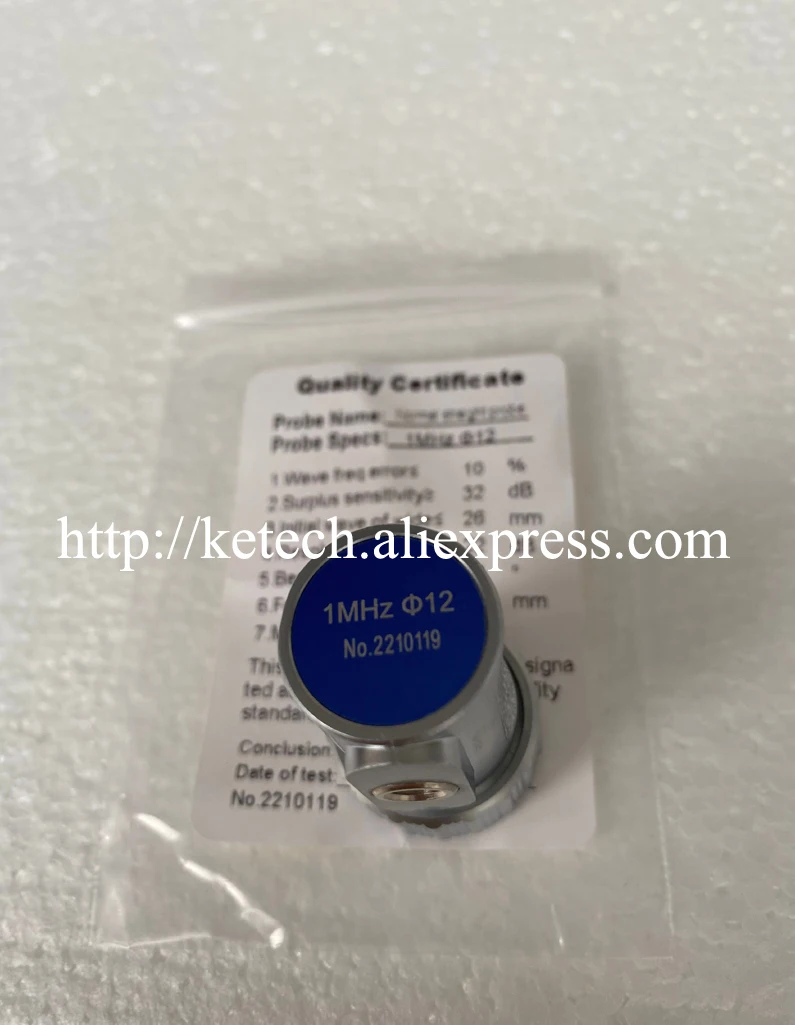 1MHz 2MHz 10mm Straight Beam Probe Transducer Ultrasonic, 55% OFF