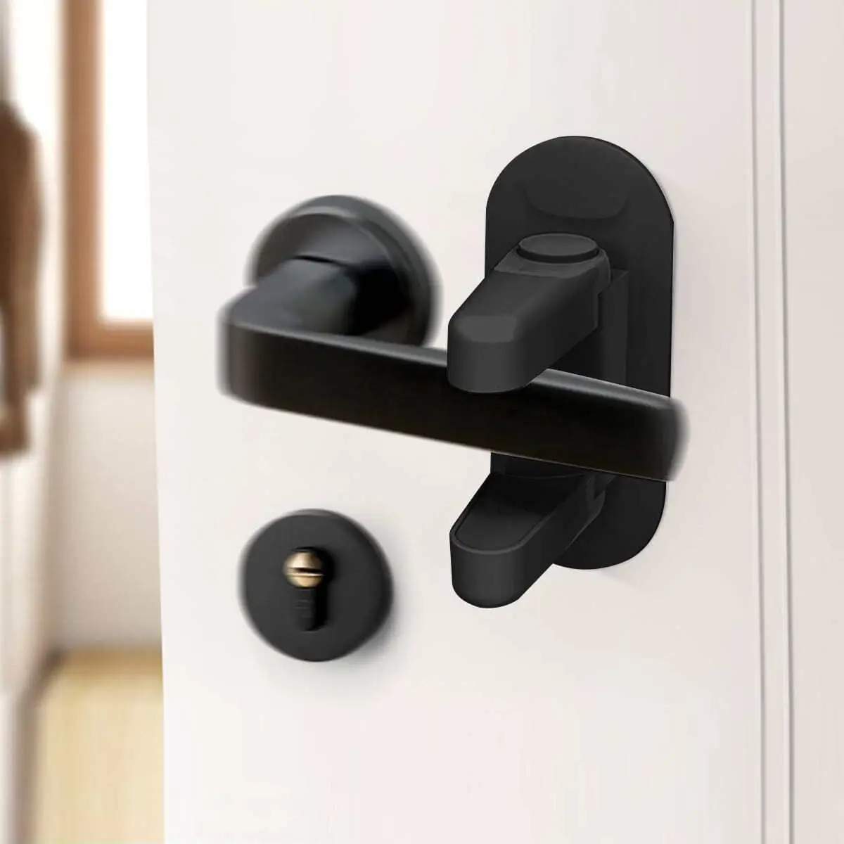 1pc-Door-handle-anti-hand-lock-anti-door-opening-household-protective ...