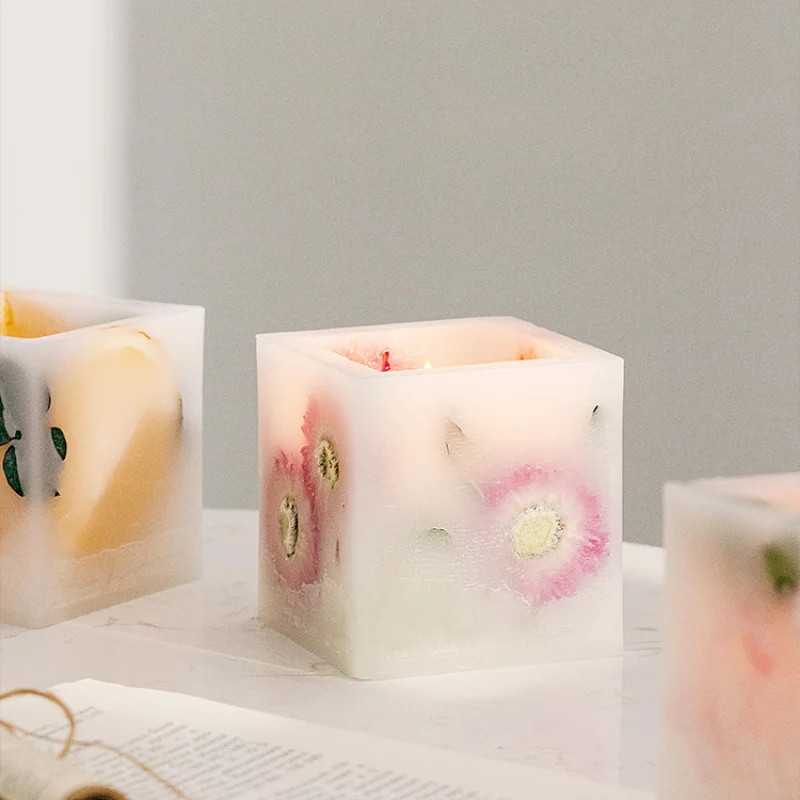 bulk-order-flower-large-rose-candles-luxury-handmade-scented-soy ...