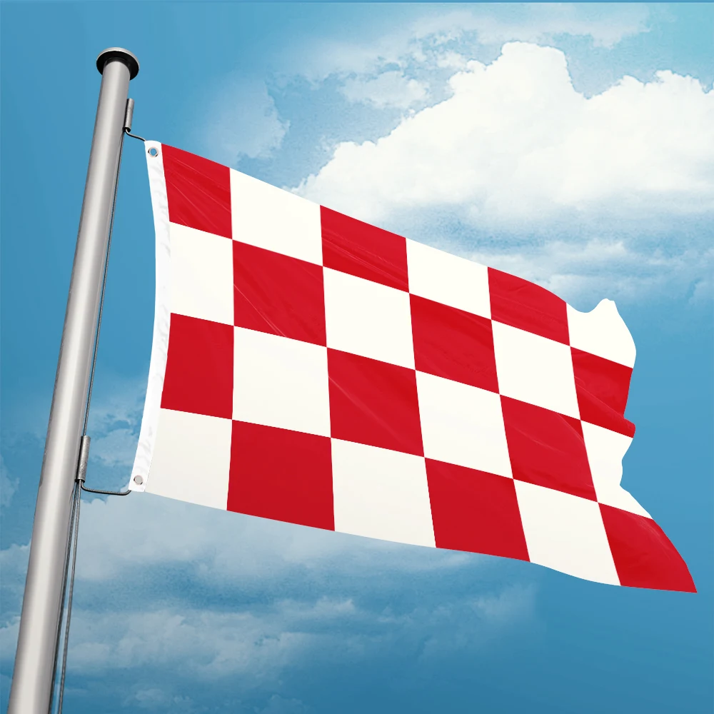 Netherlands-North-Brabant-Flag-3ft-x-5ft-Polyester-Banner-Flying-90 ...