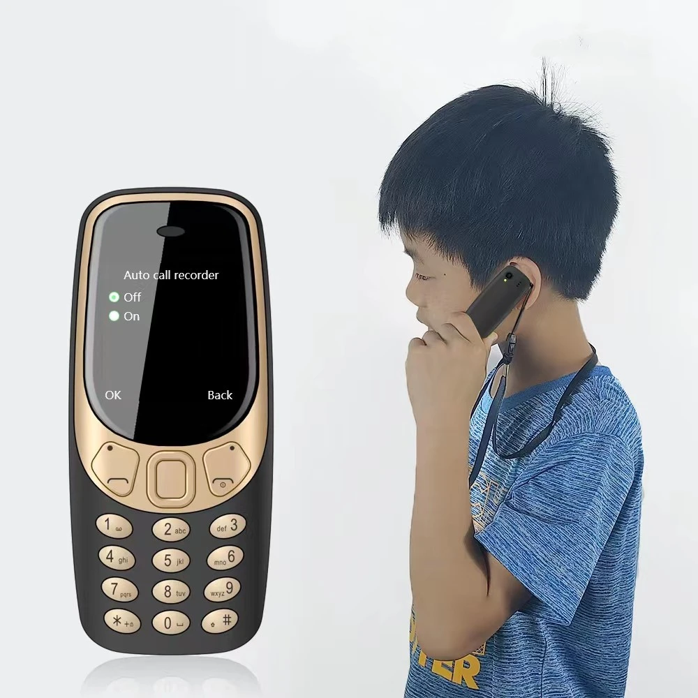 Servo Q3308 Pro 3 Sim kaart 3 Standby Mini Mobiele Telefoon Bluetooth ...