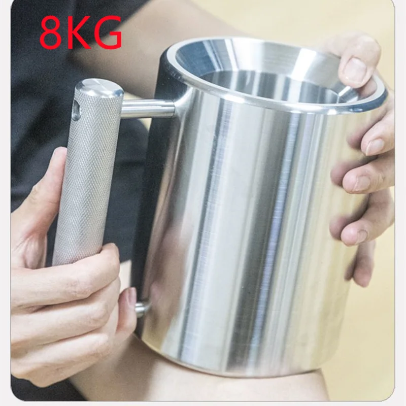 8kg-Dumbbell-heavy-mug-17-6lbs-10-5oz-304-Food-Grade-Stainless-Steel ...