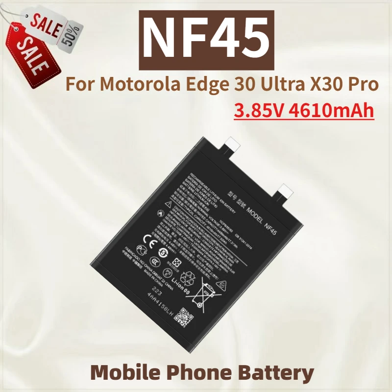 Batería de Alta Calidad NF45 para Teléfono 3.85V 4610mAh para Motorola ...