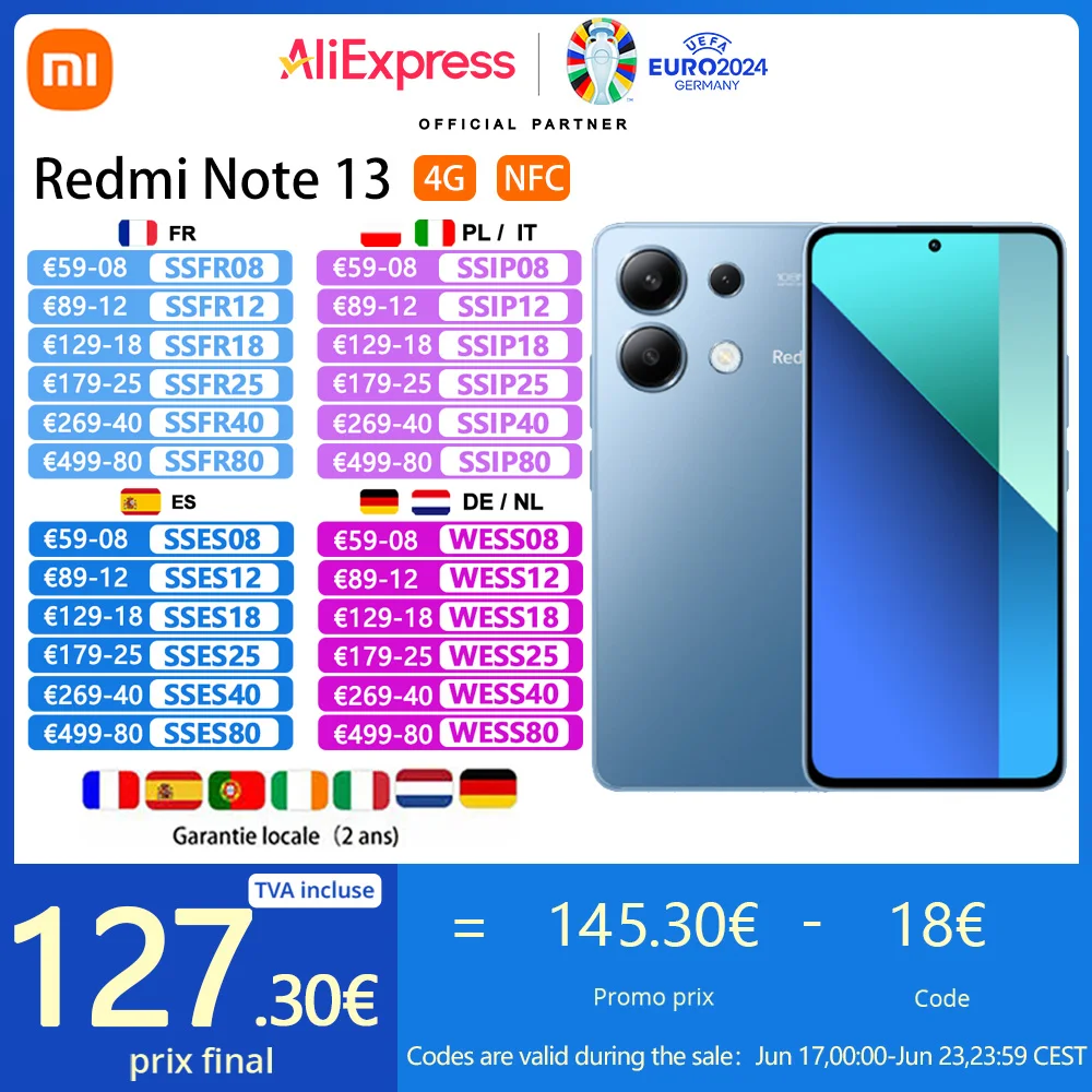 Xiaomi-Redmi-Note-13-4G-Smart-Phones-NFC-Snapdragon-685-Mobile-Platform ...