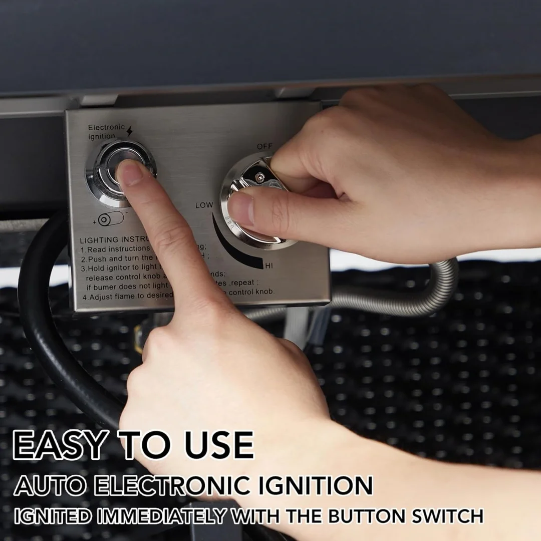 52″ Propane Fire Pit Table – Beyond Just Camping