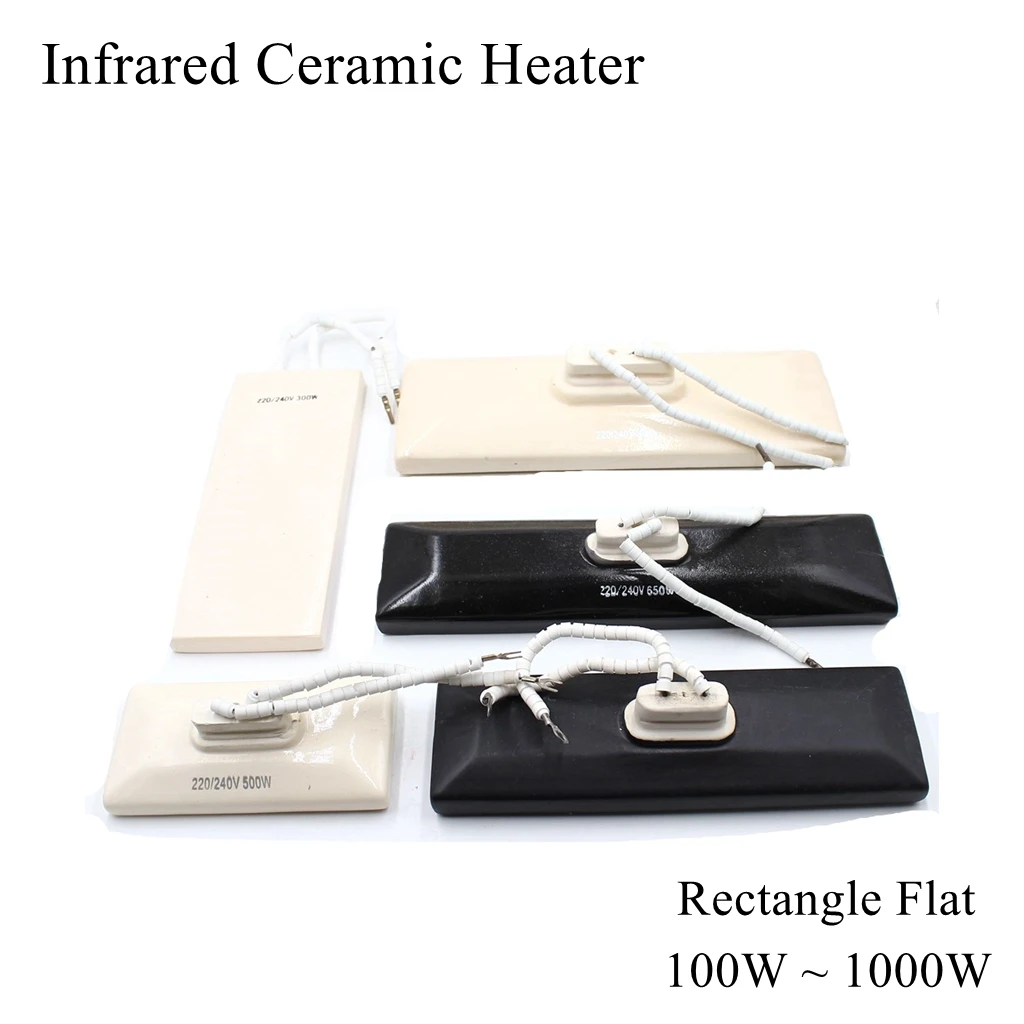 IR Infrared Ceramic Heater Air Heating Flat Level Plate Brick Board ...