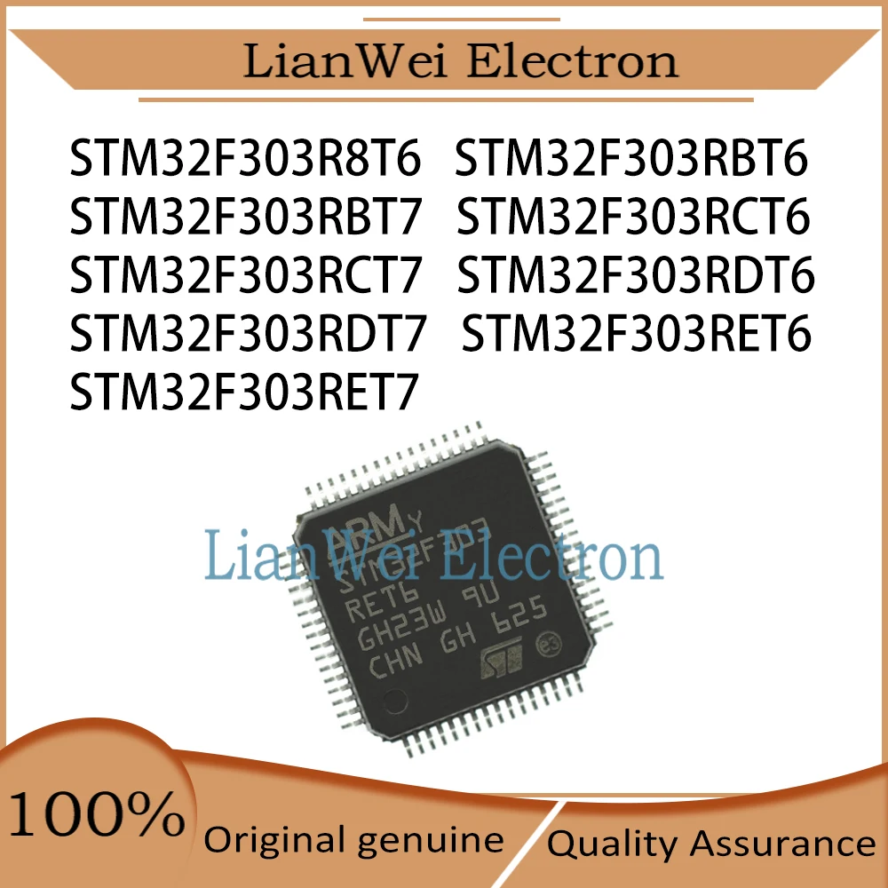 STM32F303R8T6-STM32F303RBT6-STM32F303RBT7-STM32F303RCT6-STM32F303RCT7 ...