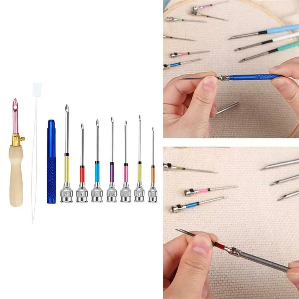 Changeable-Head-Craft-DIY-Knitting-Punch-Needle-Tool-Embroidery-Stitch ...