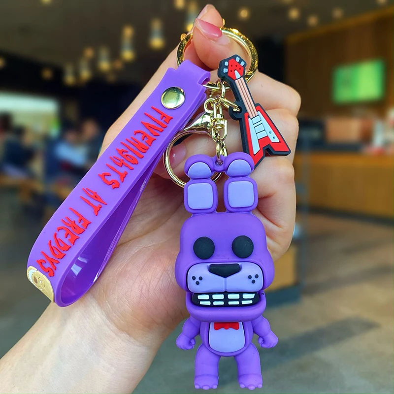 FNAF-llavero-de-figuras-de-acci-n-de-Freddy-Bonnie-Chica-colecci-n-de ...