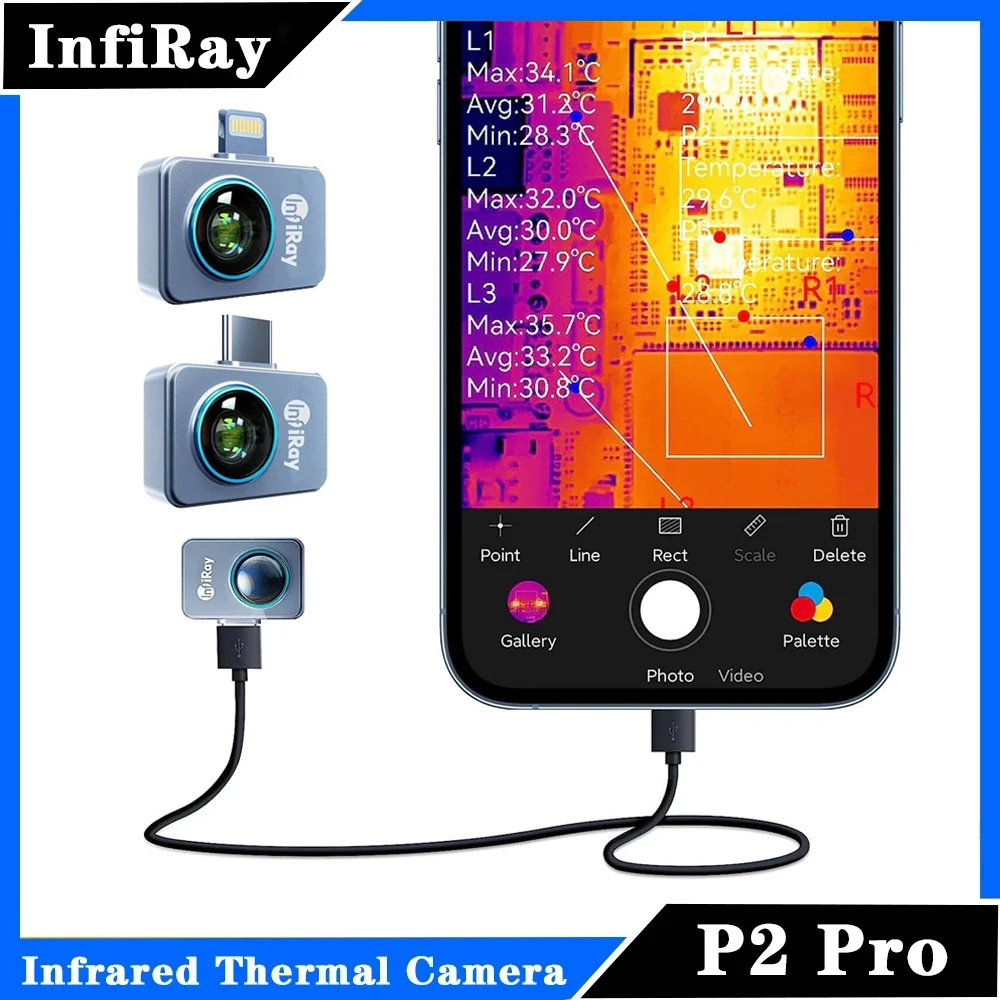 InfiRay-P2-Pro-Thermal-Camera-for-iPhone-iOS-Android-Phone-P2pro ...
