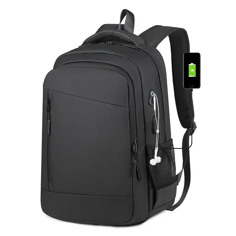 Rilibegan Laptop Backpack for Men Waterproof Business Bag 15.6 Inch USB ...