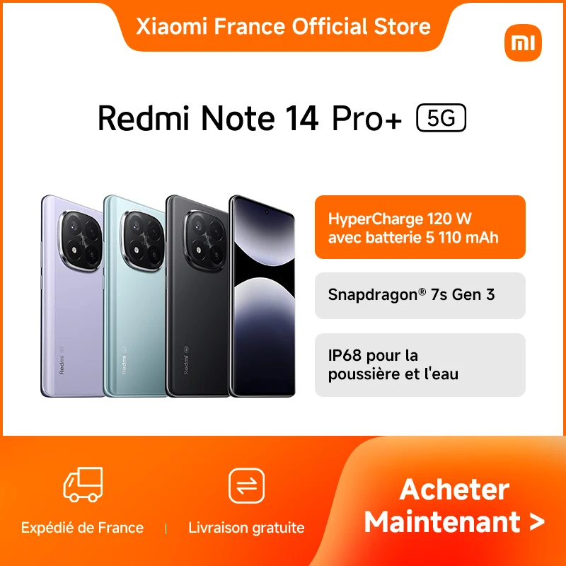 [Oficial] Redmi Note 14 Pro + 5G | HyperCharge 120 W con batería 5 de ...
