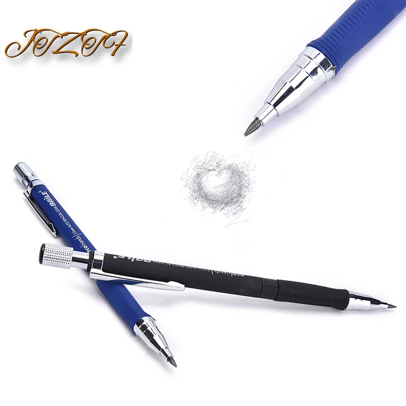 2mm-Black-Metal-Plastic-Mechanical-Pencil-Automatic-Pen-for-Kids ...