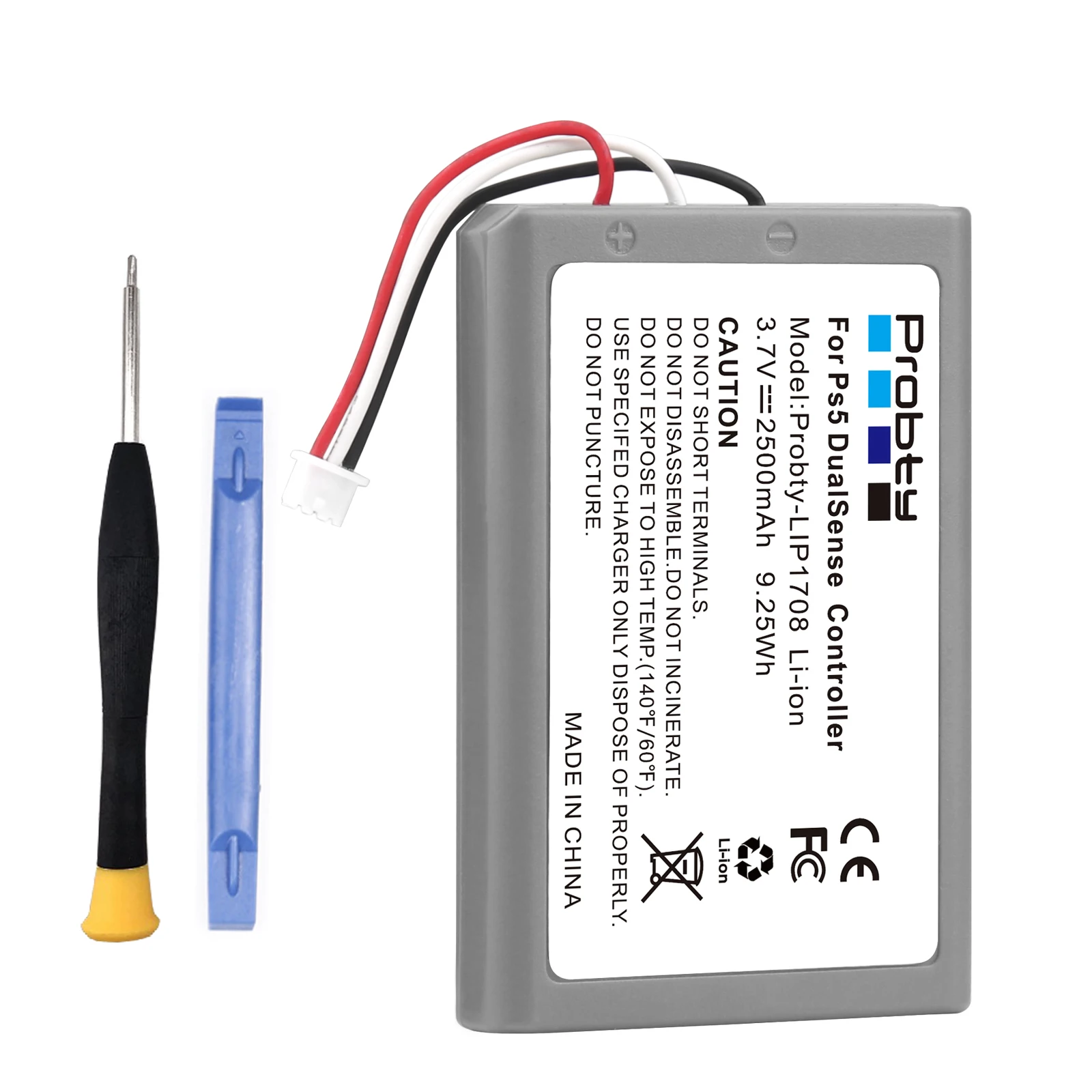 2500mAh-LIP1708-Battery-For-Sony-PS5-Controller-Rechargeable-Built-in ...