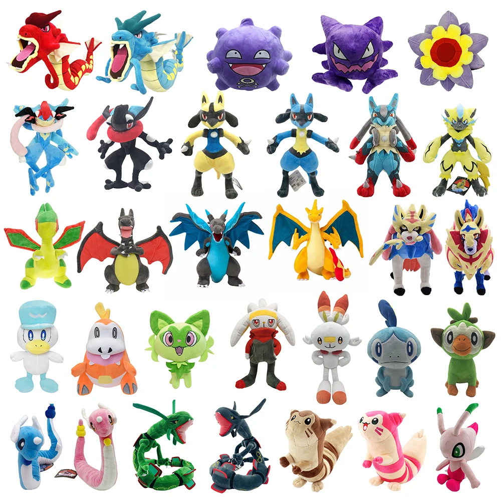 New-Variety-Styles-Pokemon-Plush-Pikachu-Stuffed-Toy-Charizard ...