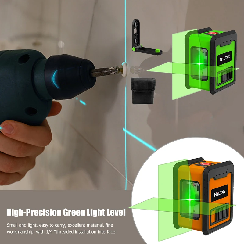Nivel-l-ser-herramienta-de-nivelaci-n-de-2-l-neas-instrumento-de ...