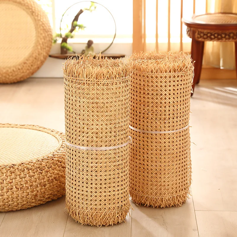 Natural-Octagonal-Hollow-Rattan-Mat-Can-Be-Cut-Handicraft-Raw-Materials ...